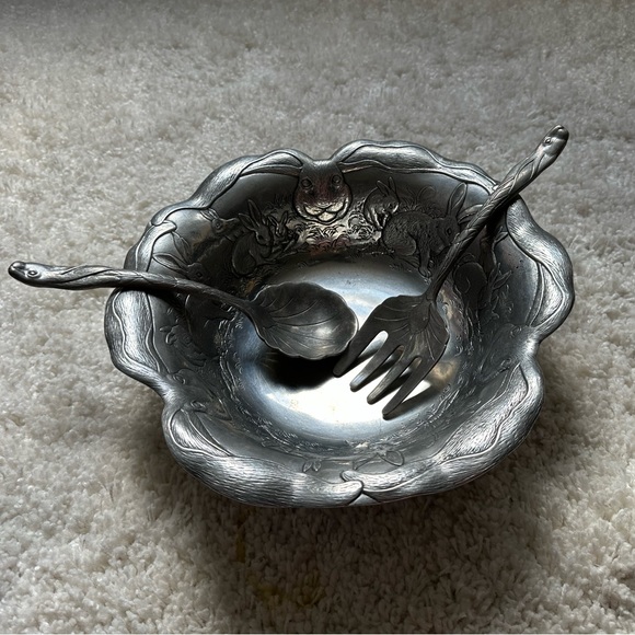Arthur Court | Dining | Arthur Court 4 Vintage Bunny Serving Bowl And ...